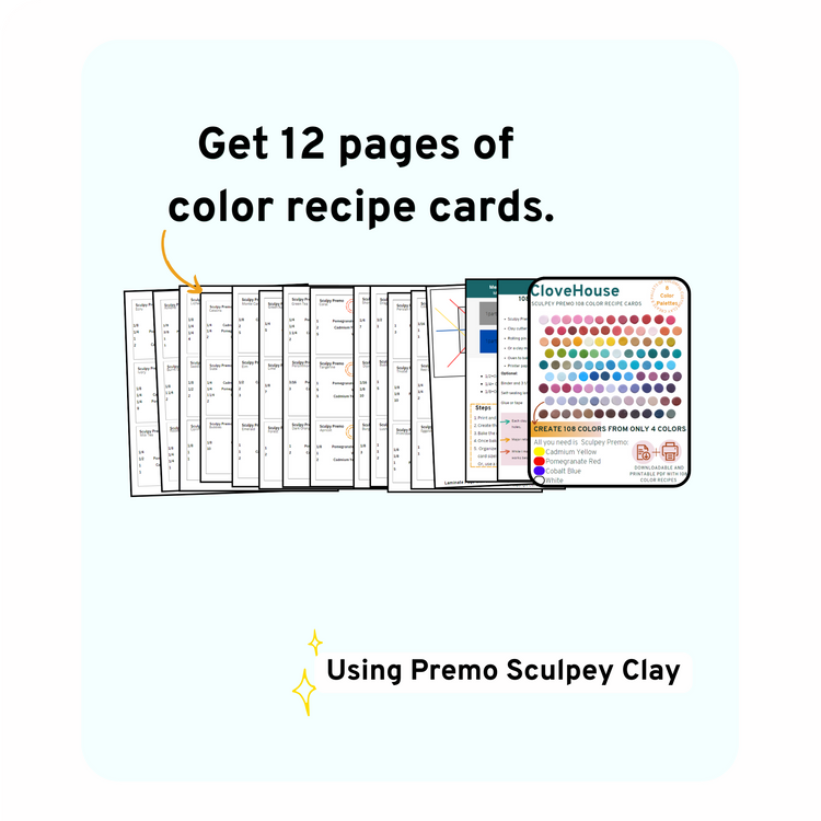 Polymer Clay Baking Instructions for the 8 most used polymer clay bran ...