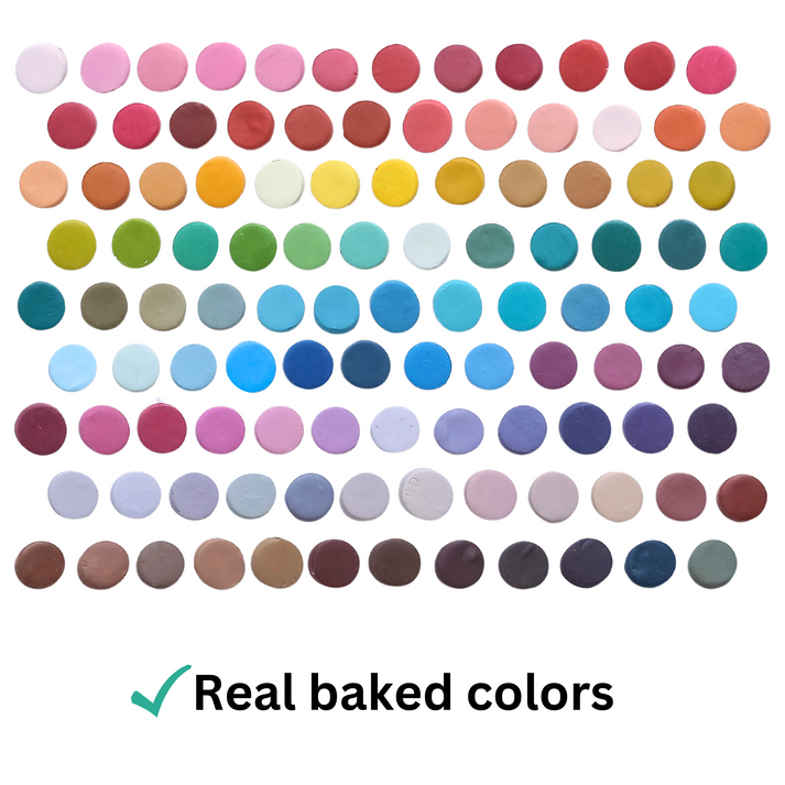 Polymer Clay Color Mixing Recipes 108 Clay Color Collection PDF Using ...